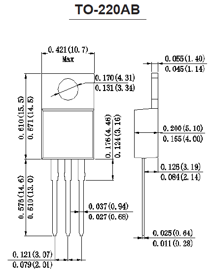10Amp Transient Voltage Suppressor Diode High Forward Surge Current ...