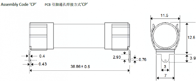 Breaking Fuses For Electric And Hybrid Vehicles PCB Soldering Ceramic ...