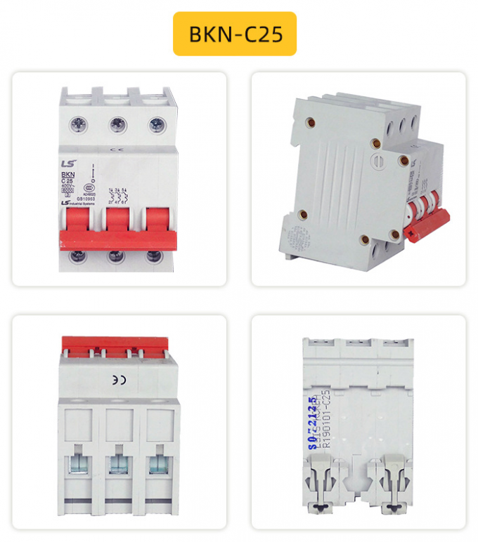 BKN Micro Broken Circuit Breaker , LG / LS Electric Small Circuit Breaker