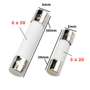 5X20Mm Communication 15A 250V Ceramic Fuse For Microwave Ovens