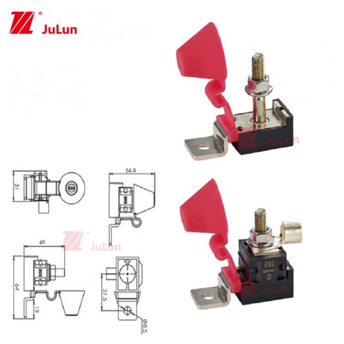 Battery 2-Terminal Fuse Holder Single Stud M8 Compact Rated Battery ...