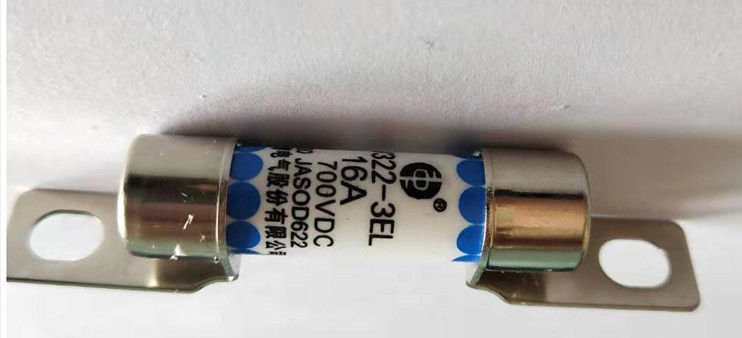 Electric Vehicle Fuse EV Bolted Type Round Tube Fuses For Vehic Road Vehicle EV322 3EL 16A 700VDC
