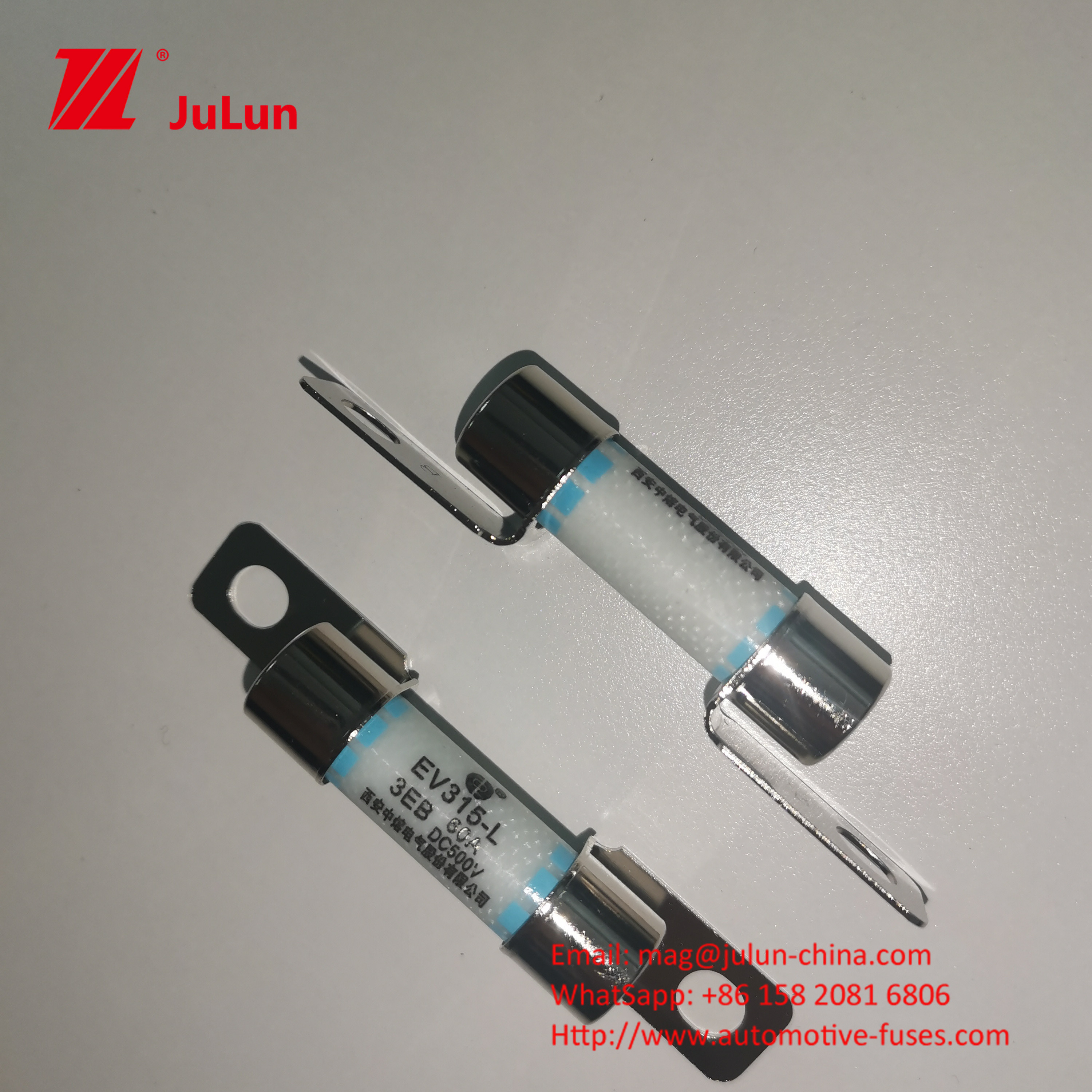 30A Electric Vehicle Fuse Portable EV Charger 10*38MM 500VDC M6