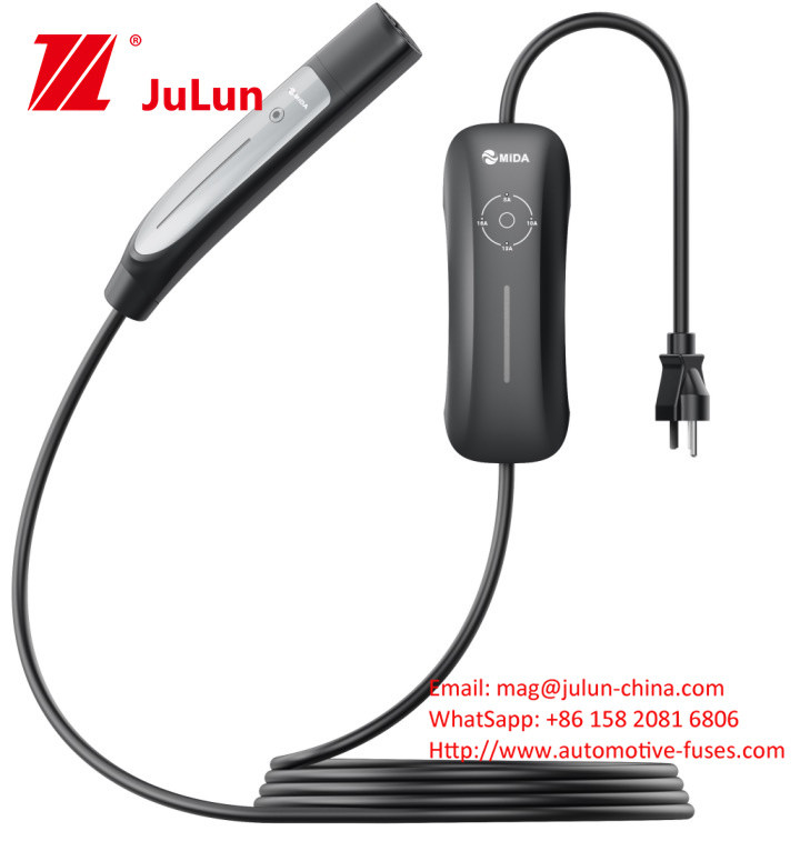 Tesla Portable EV Charger 2000V Durable Portable Car Charger European ...