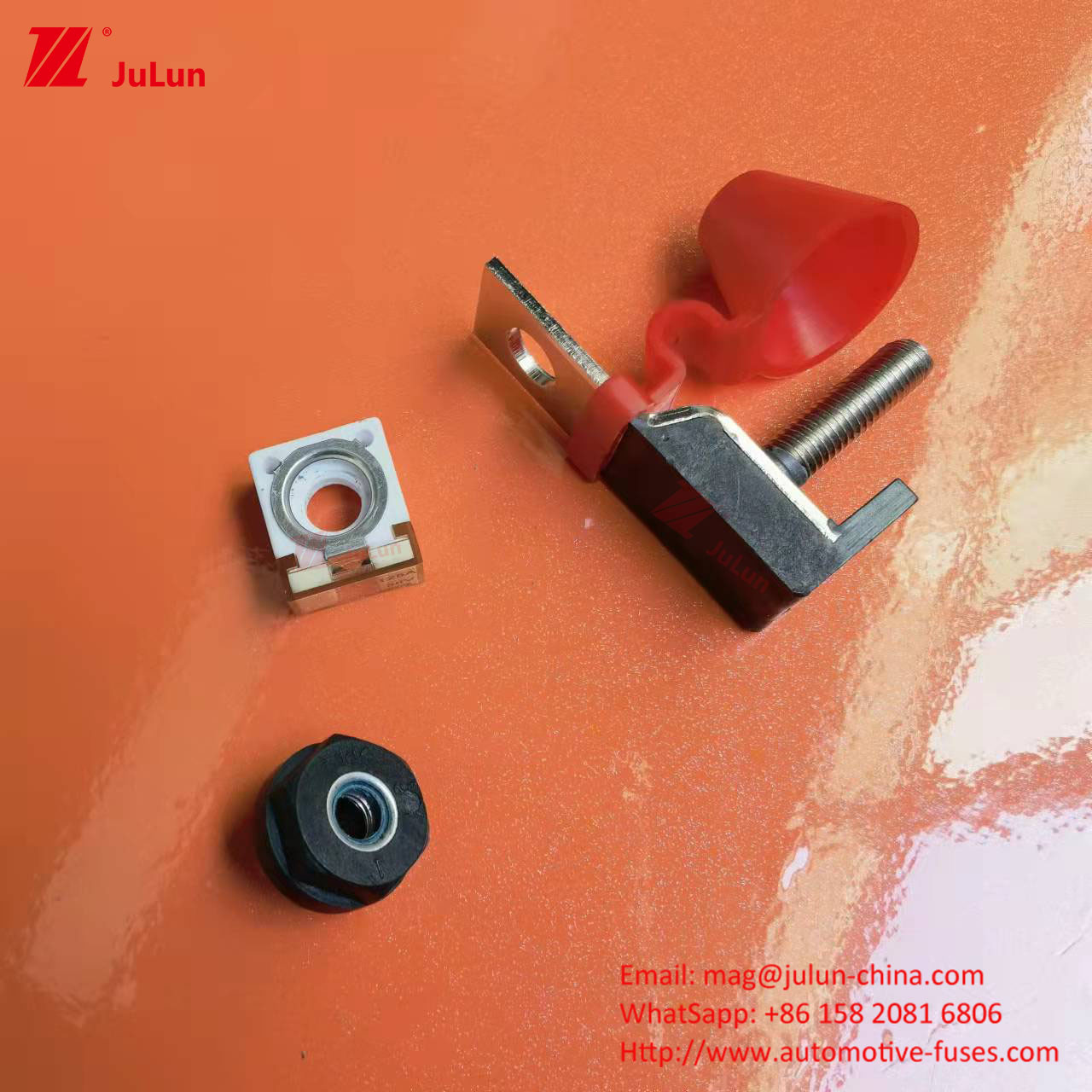 High Current Crane Battery Fuse 300A 500A 58V Square Ceramic Battery ...