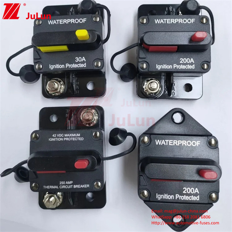 300A RV Circuit Breaker 48V Motor Fuse Inverter Marine Overload ...