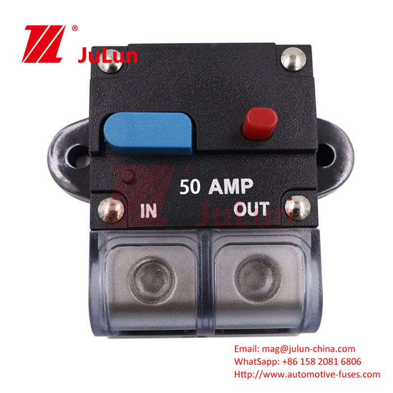 RV EV AV Can Manually Reset Overcurrent Protection Belt Button 150A 12V ...