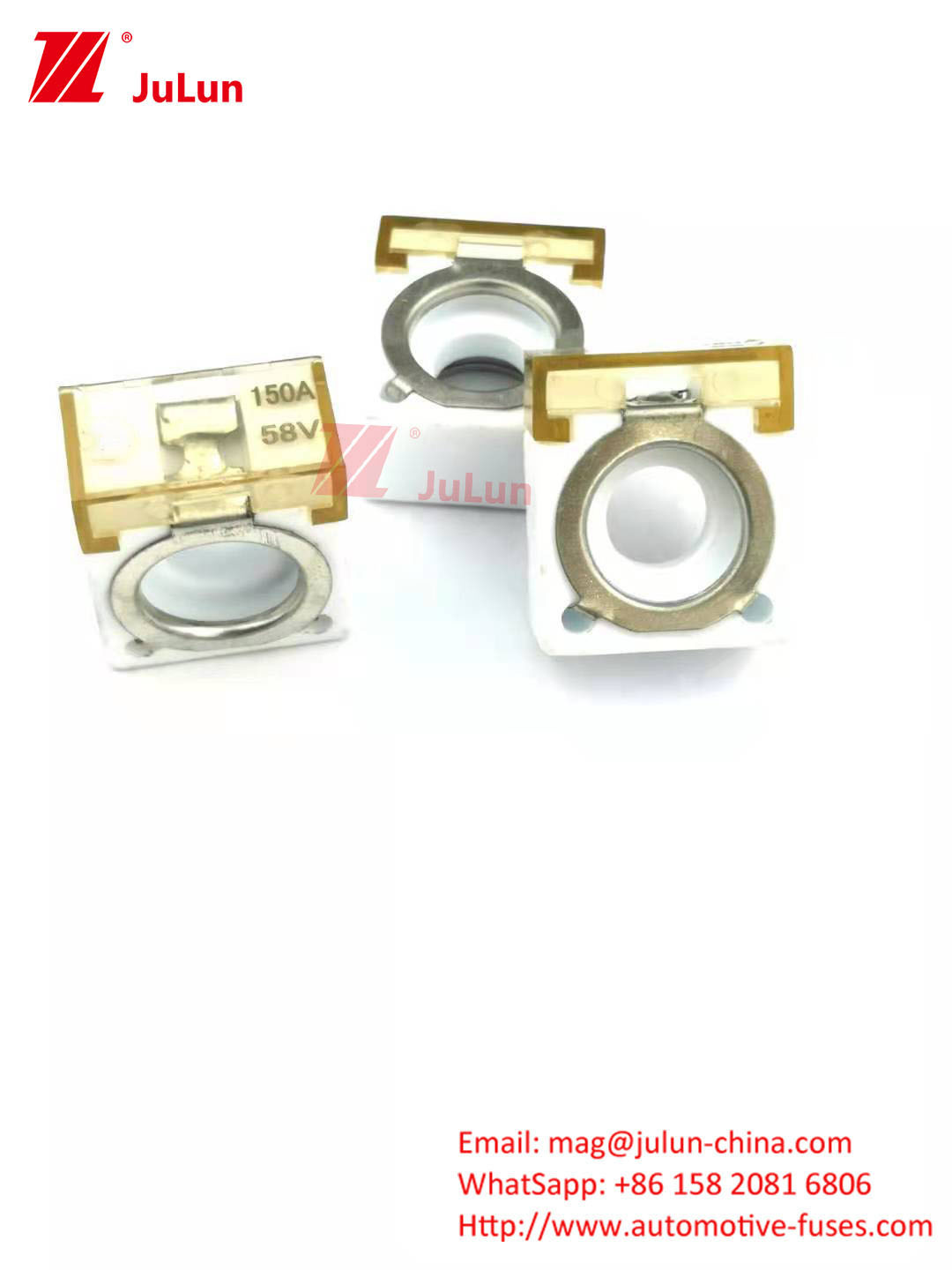 Battery 2-Terminal Fuse Holder Single Stud M8 Compact Rated Battery ...