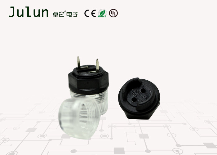 Compact Low Voltage Fuse Holder 5*20 Mm 6.3A Holding Current 30-240℃