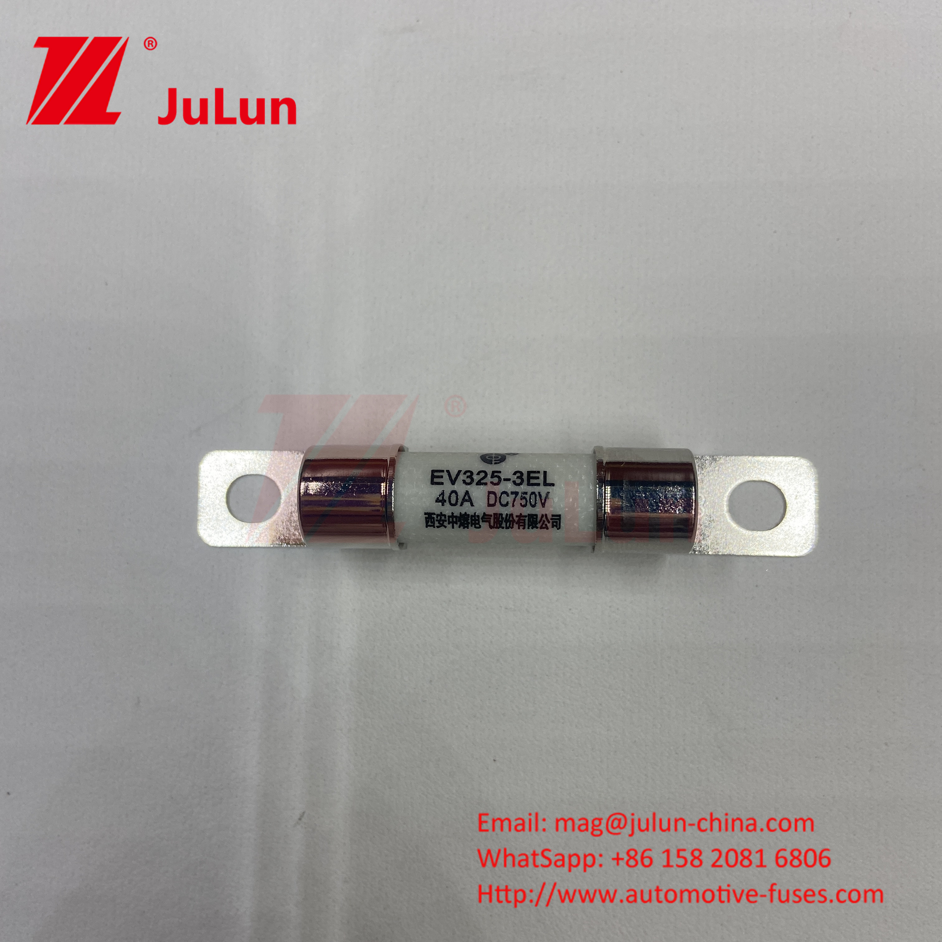 Protection EV Electric Vehicle Fuse Power Conversion 15A 30A 25A 750VDC 10x38 EV FUSE