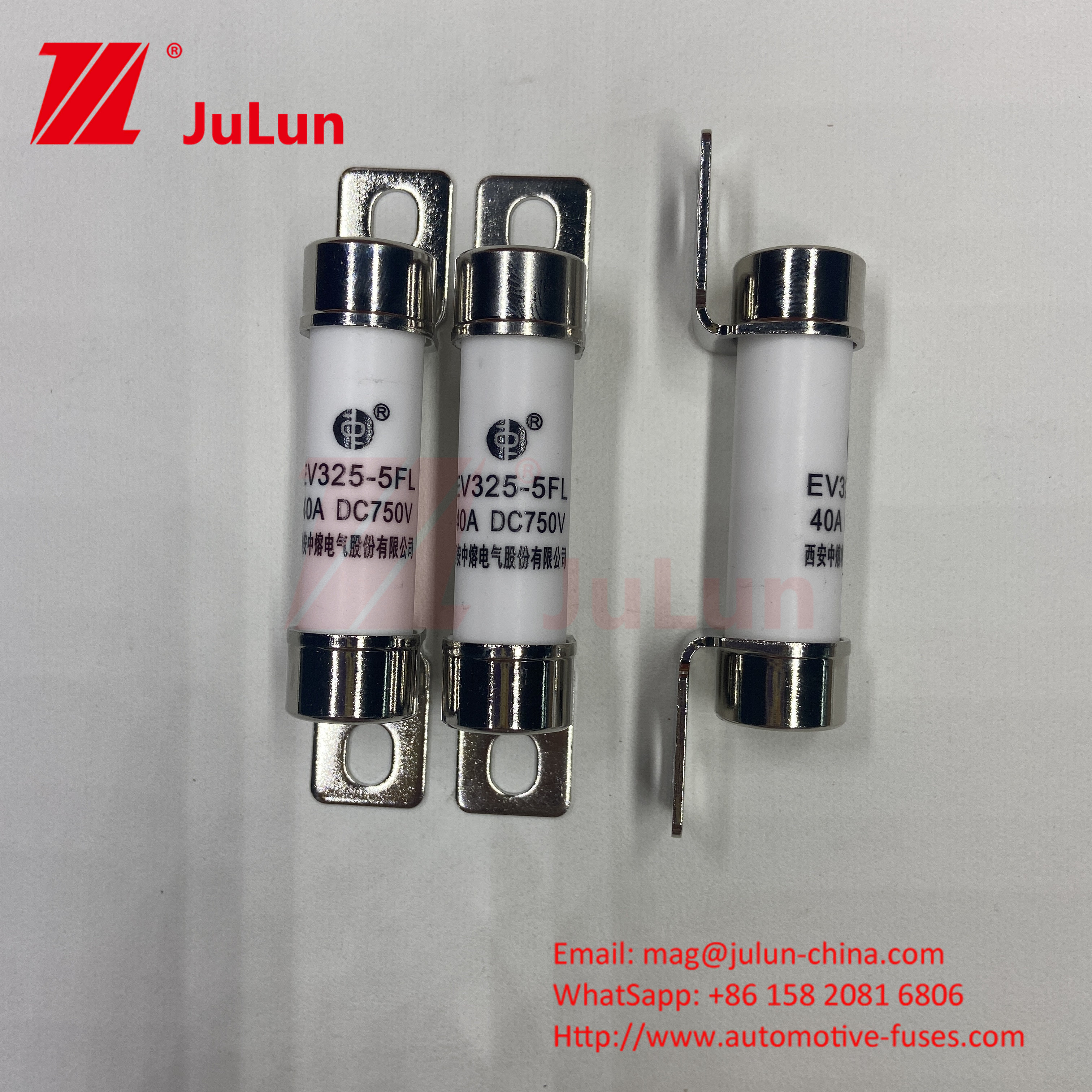 Fuse Mechanical Shock 25A 30A 40A 750V Temperature Controlled Fuse For EV Application With -45 ...