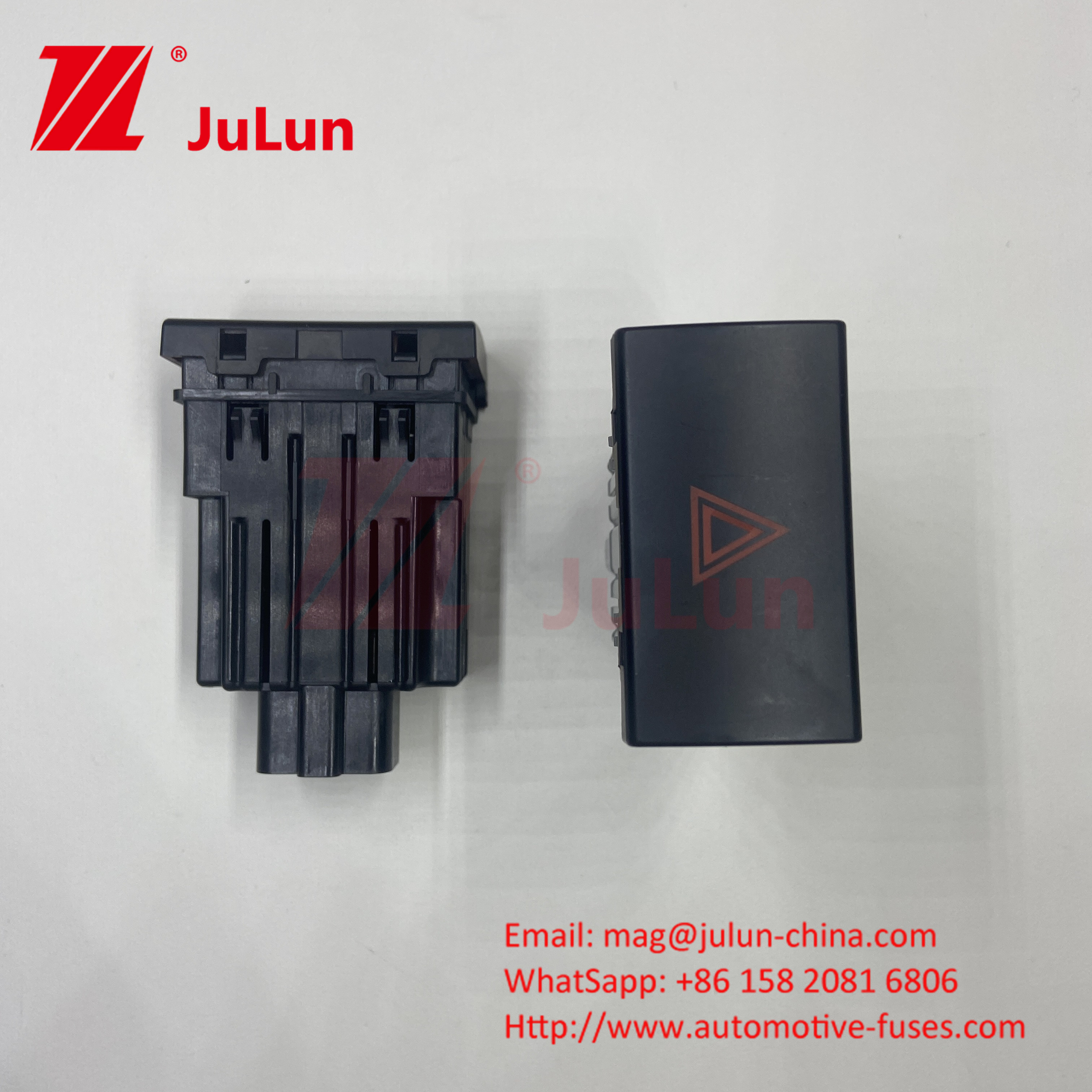 12V 24V Push Button Switch Hazard Light Switch Warning Alarm Light ...