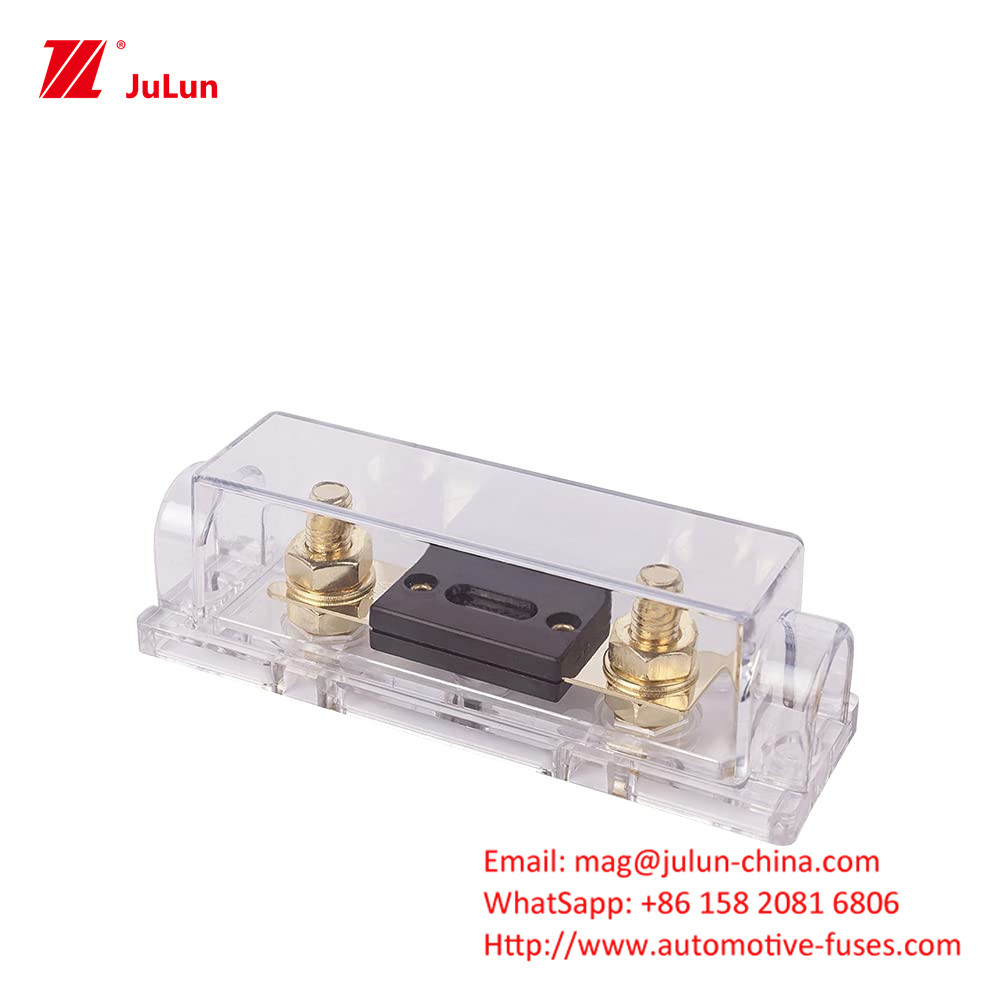 Fuse holder Clamp M6 M8 M10 Dual Silicone Fuse Holder With Screw