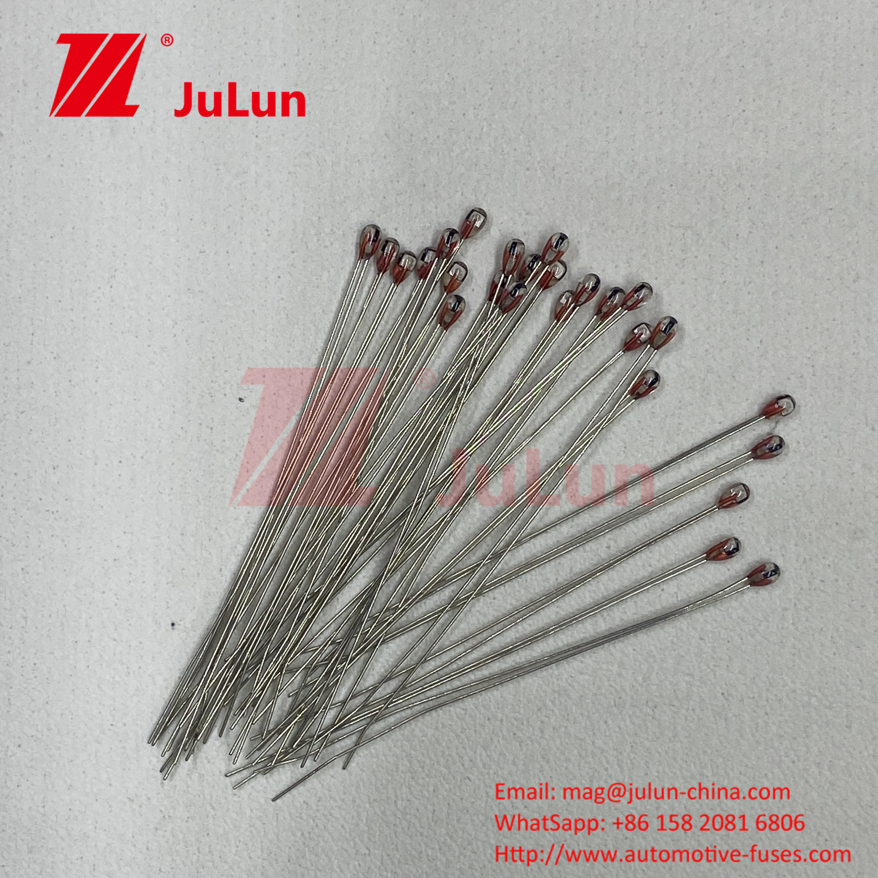 NTC Temperature Sensor Red Enamelled Wire Temperature Measurement ...