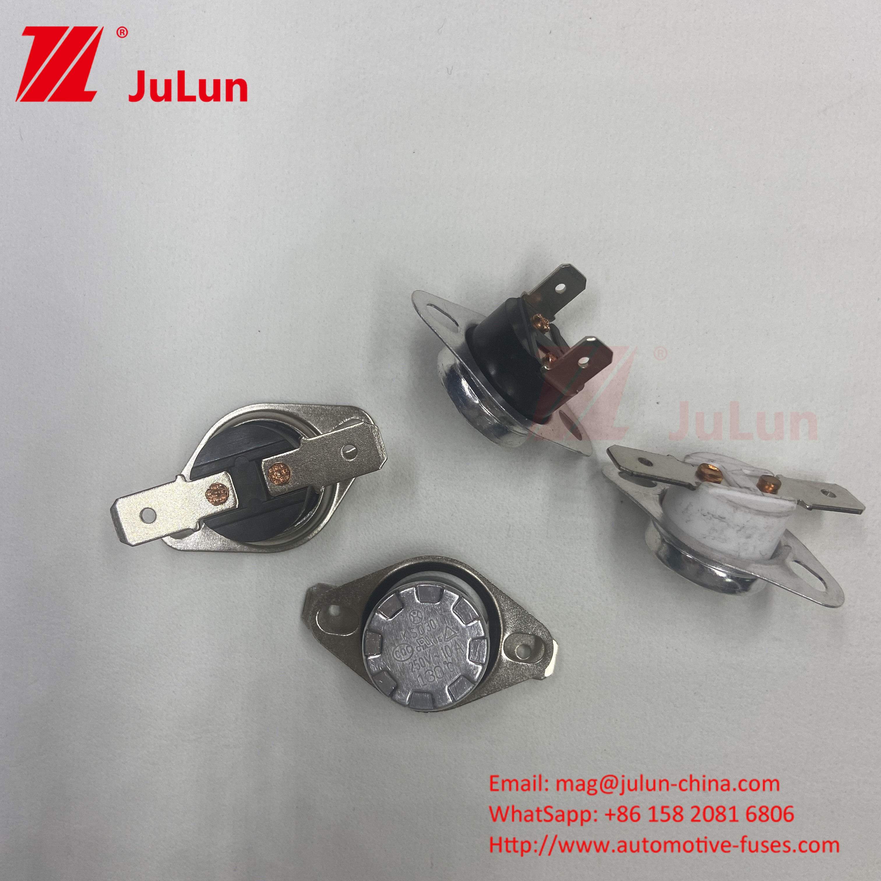 KSD301 Thermistor Temperature Sensor Low Circuit Resistance ≤50mΩ ...