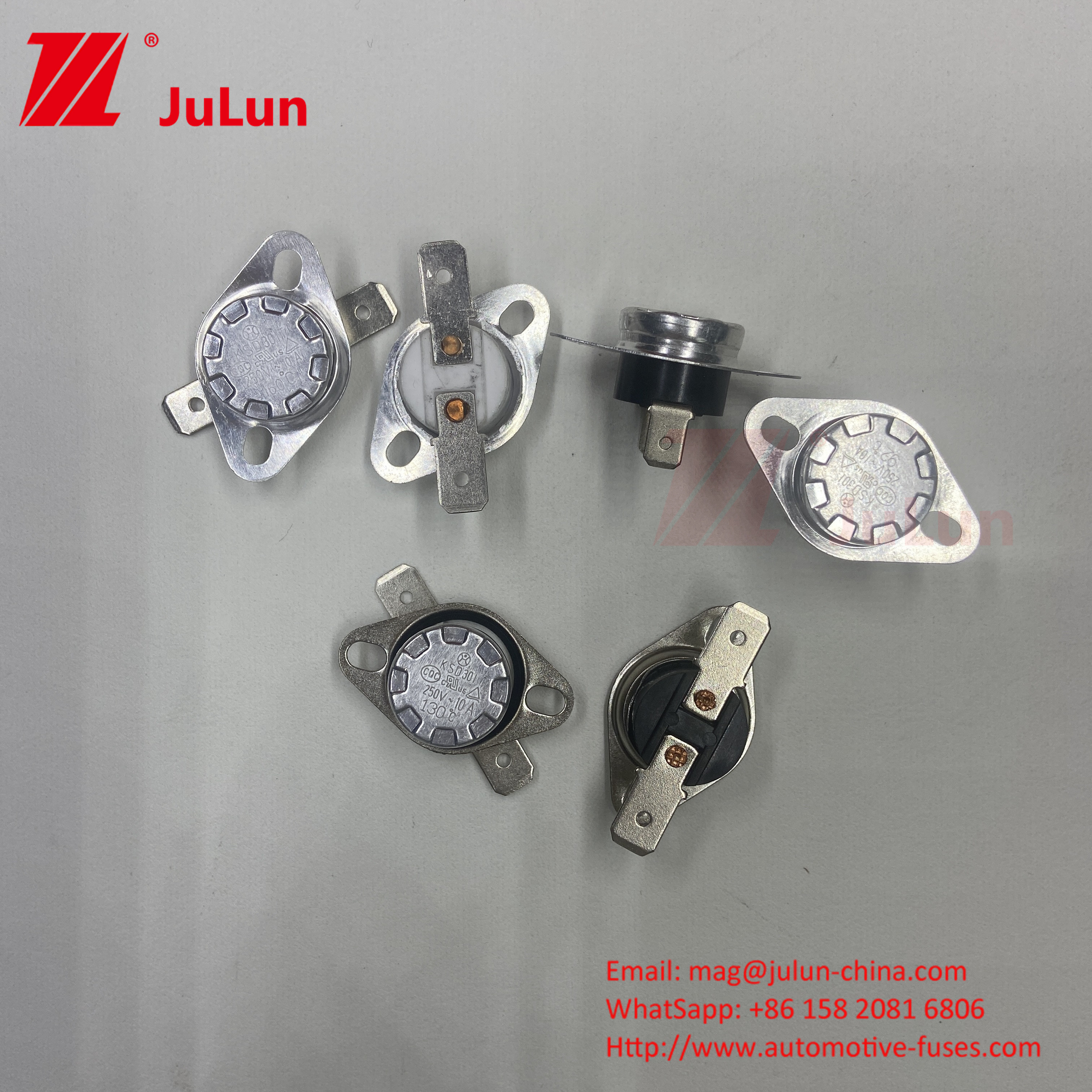 ≥100000 Times Life Cycle Ceramic Movable Manual Reset Thermal Protector ...