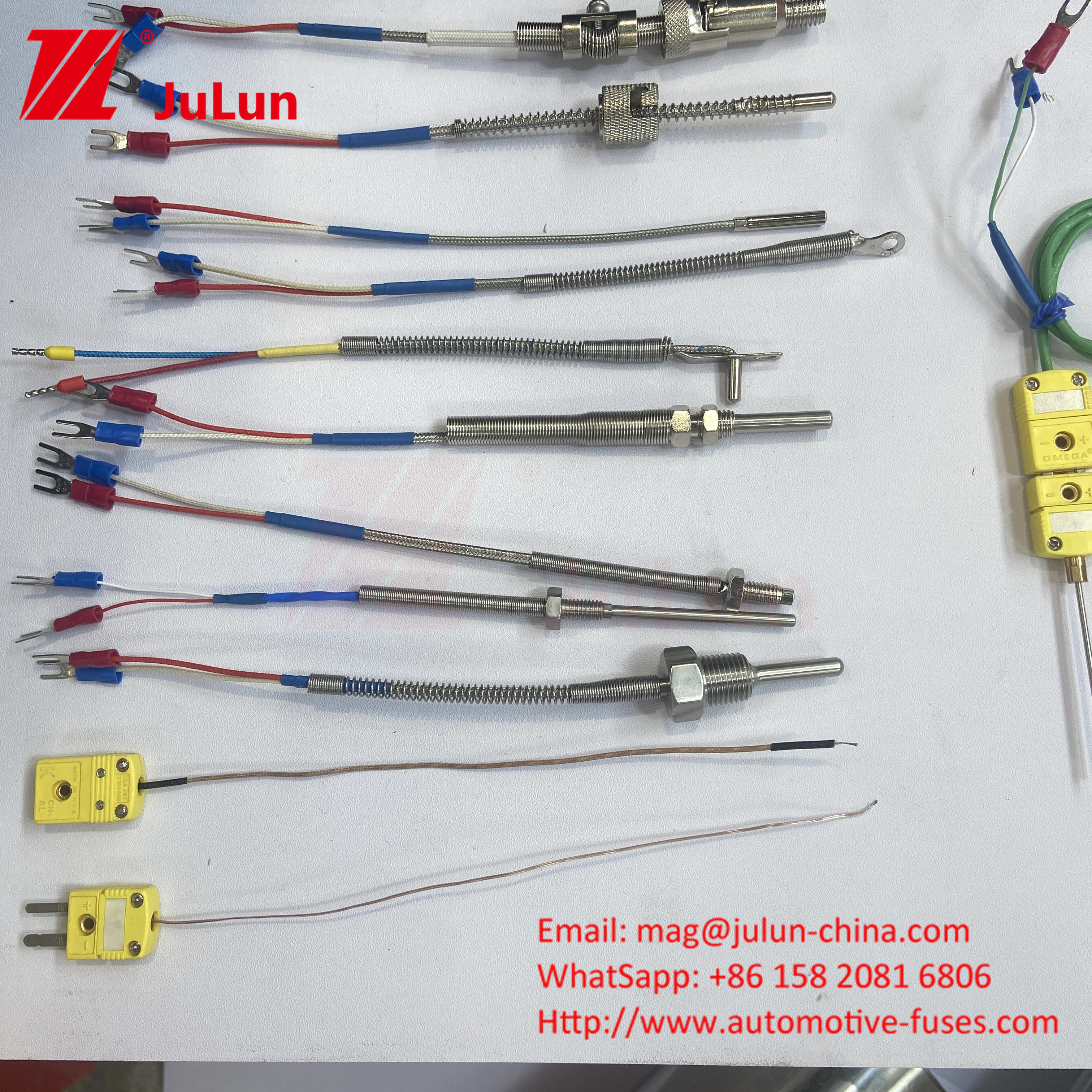 NTC 10K Thermoelectric Couple Temperature Wire Temperature Heating Tube ...