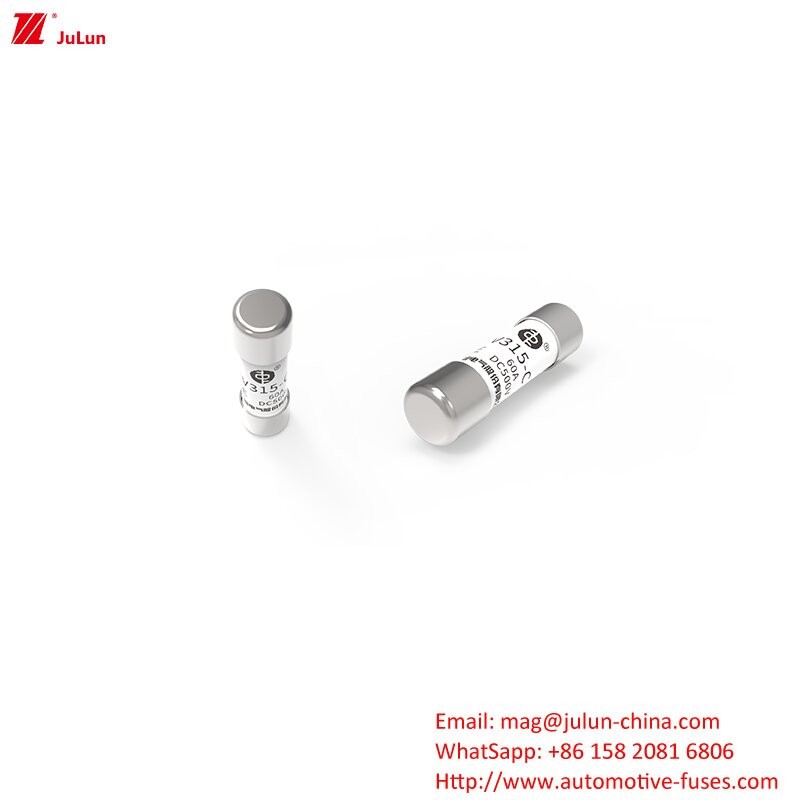 Electric Vehicle Fuses 10a-60a Circular Tube Fuses For Ev Road Vehicles