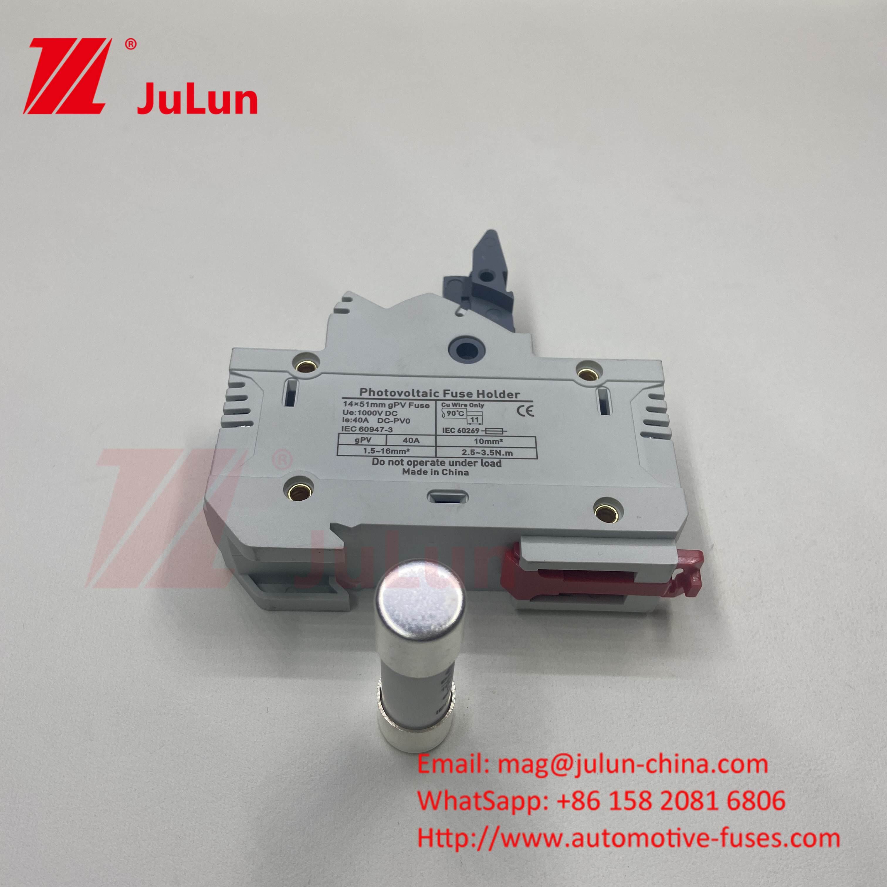 Fuses 10x38 1000v 25a 10*38 2a Fuse Holder For Solar Systems Solar PV ...