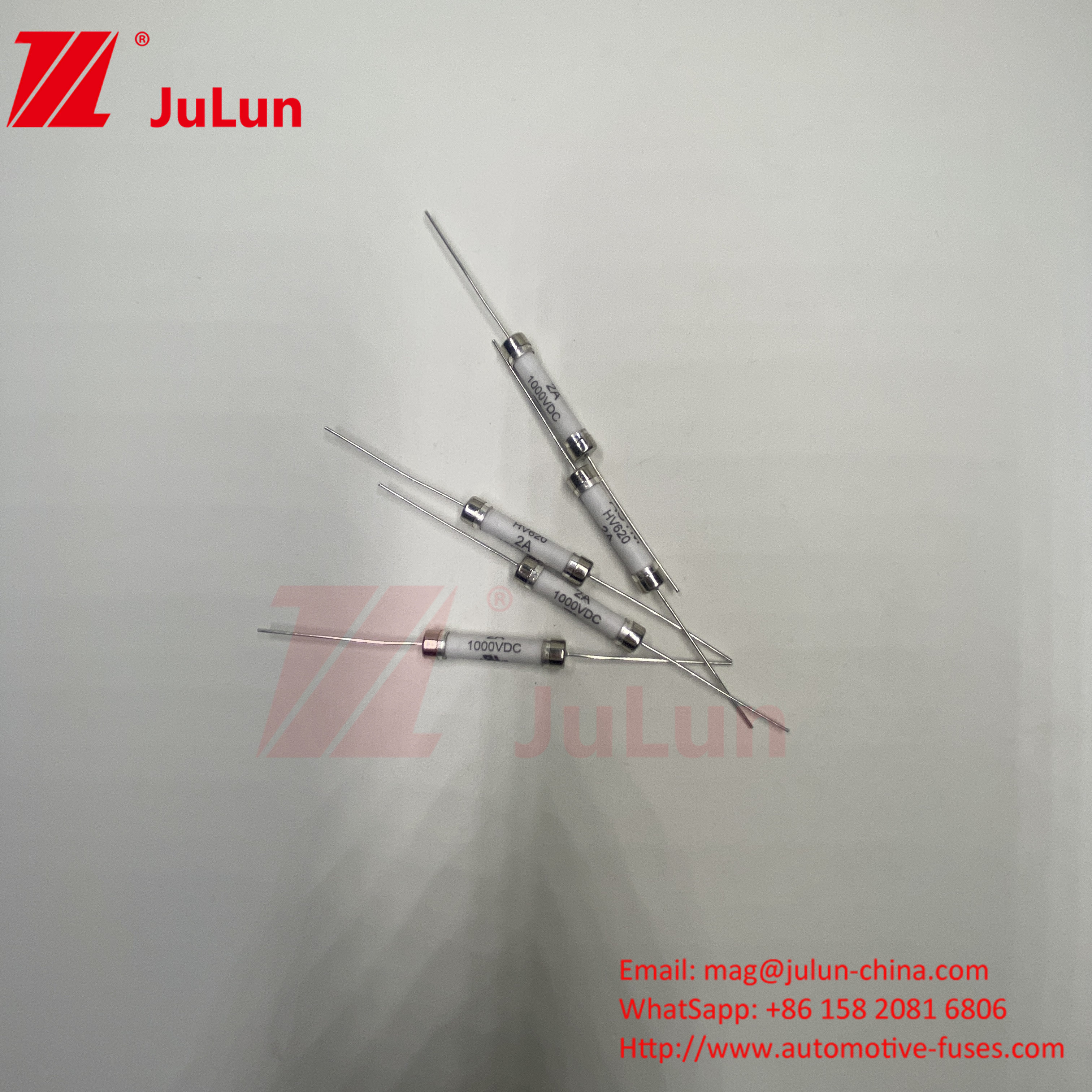ASTM HV620 2A 1000VDC 6x30mm Servo Motor Fast Acting Ceramic Tube Fuses