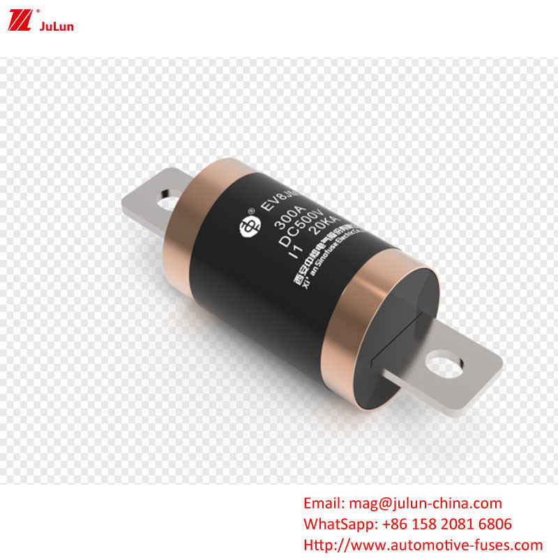SINOFUSE EV8 Electric Vehicle Fast Charging Boxed 300A Medium Bolt Screw Automotive Fuses