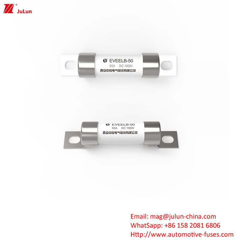 Bolt Screw Protection EV Portable EV Charger Fuse For Portable Charging Solution DC1000V 10A-50A
