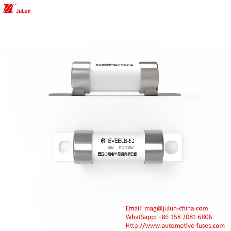 EVEELB-50A DC1000V Round Tube Bolt Connection Fuse
