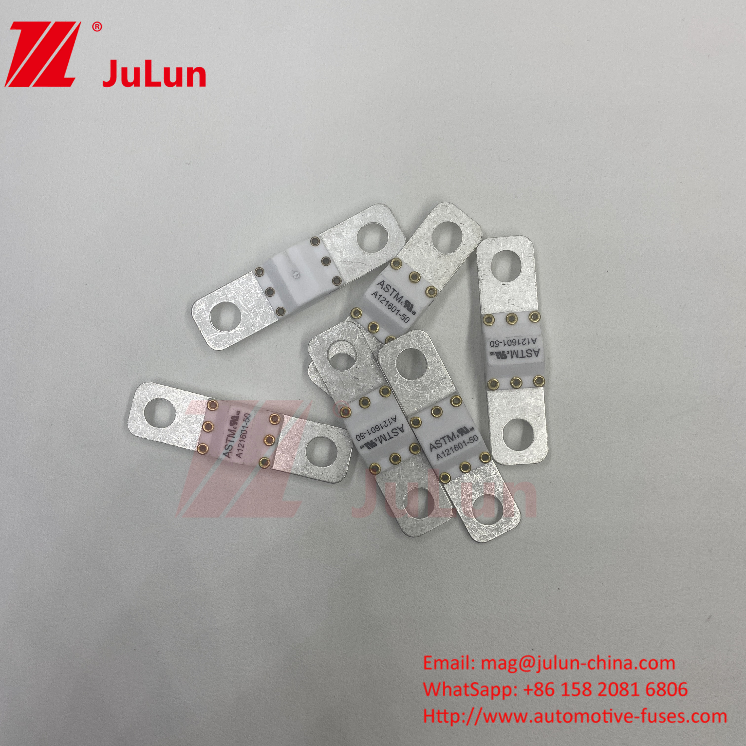 A121601-250A 125VDC ASTM Terminal Type Fuses For Electric Vehicles Ceramic