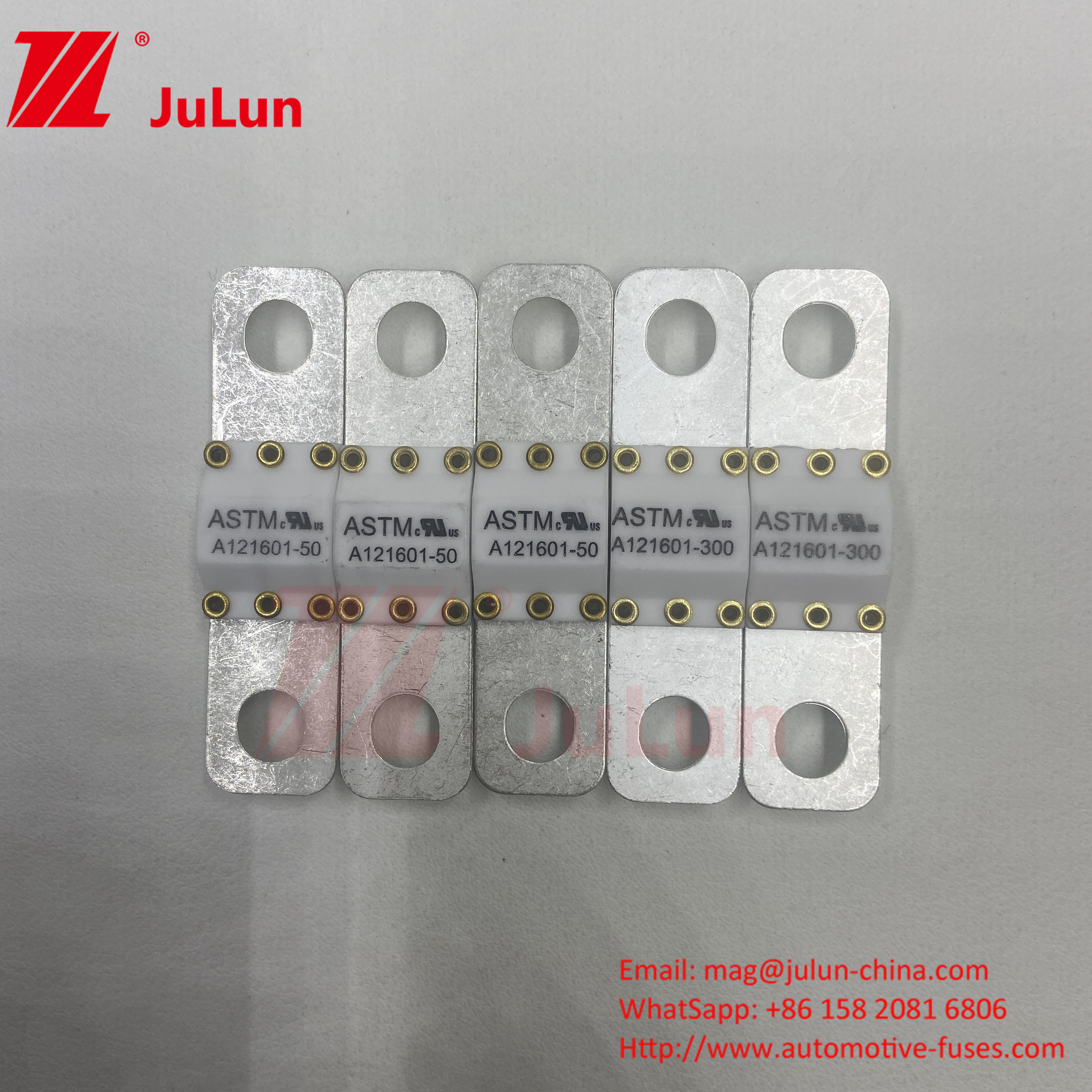 A121601-350A ASTM Medium Electric Vehicle Fuse With Bolt Screw For Enhanced EV Protection