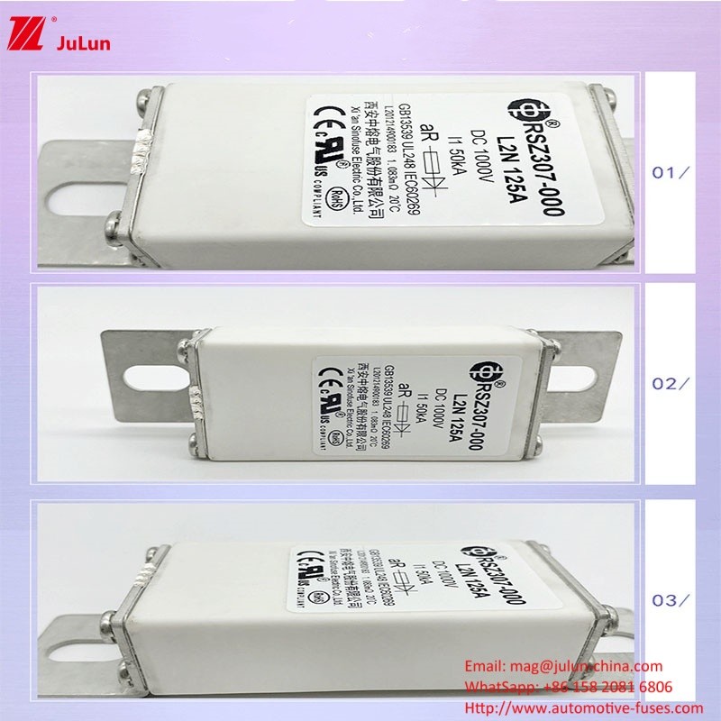 Boxed Portable 100A Current EV Charger fuse for Electric Power Systems