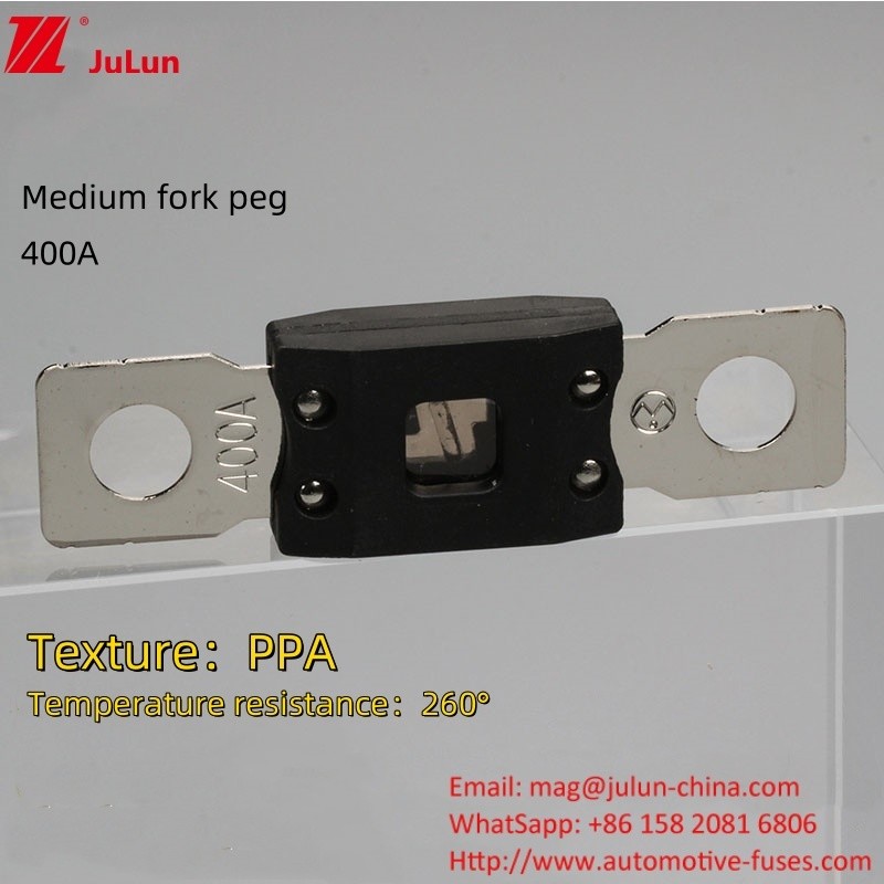 32V/48V/72V 40A-550A Medium Fork Bolt Electric Vehicle Fuse