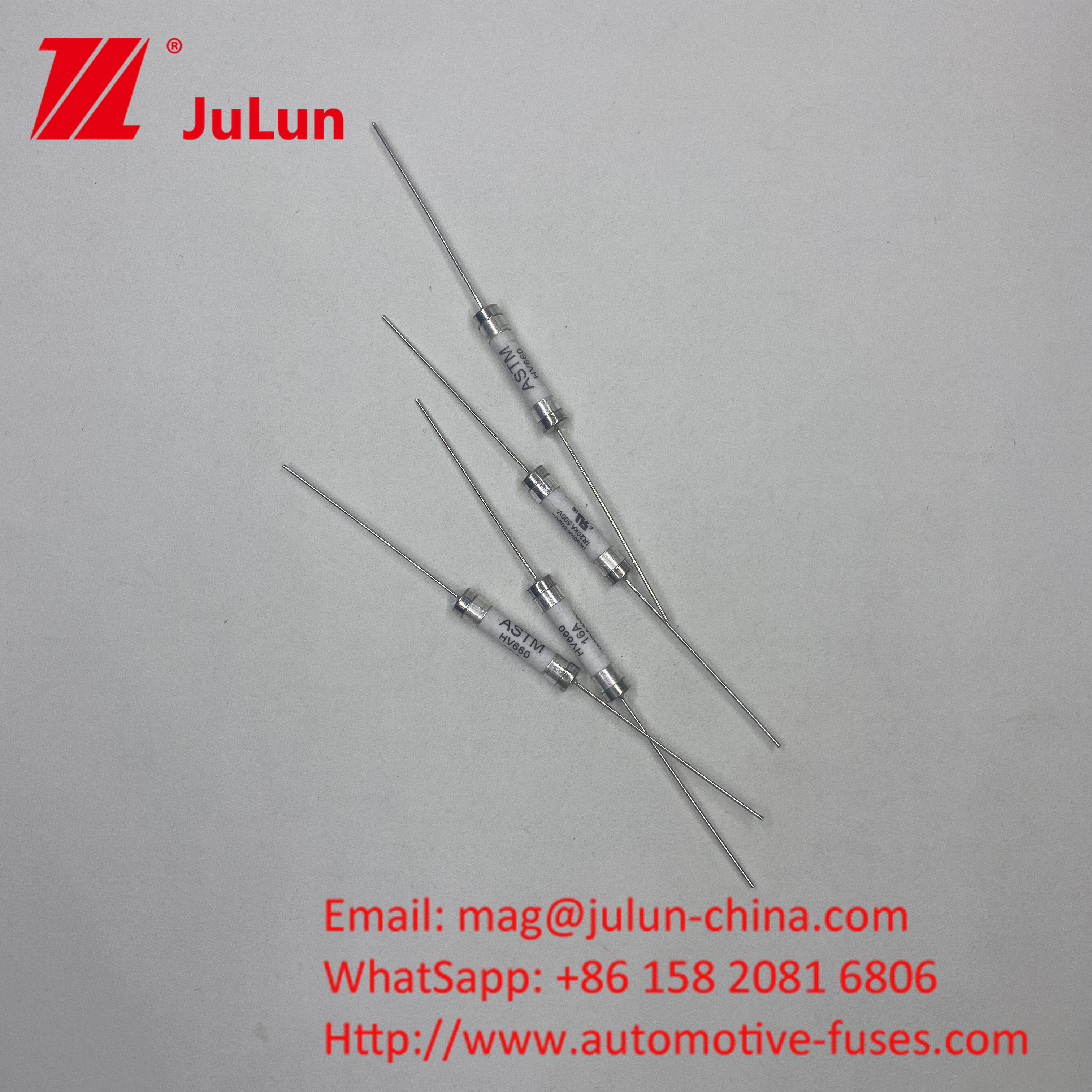 HV660 25A 500VDC ASTM Automotive Fuses with 20A 500VDC HV660 16A 550VDC ...