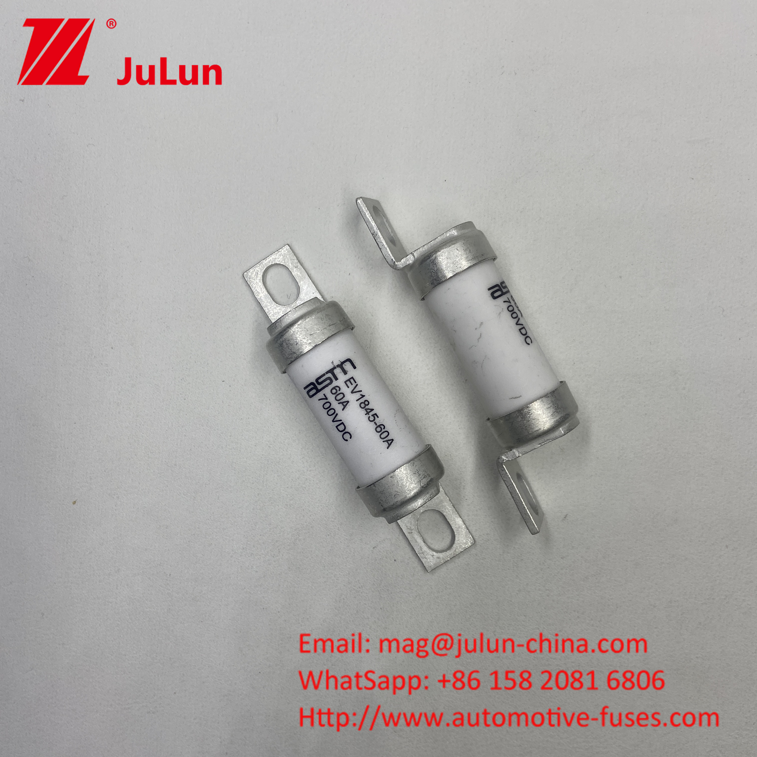 35A 700VDC EV1845 Fuse for Electric Vehicles with Bolt Fuse Terminals Screw M8 M6