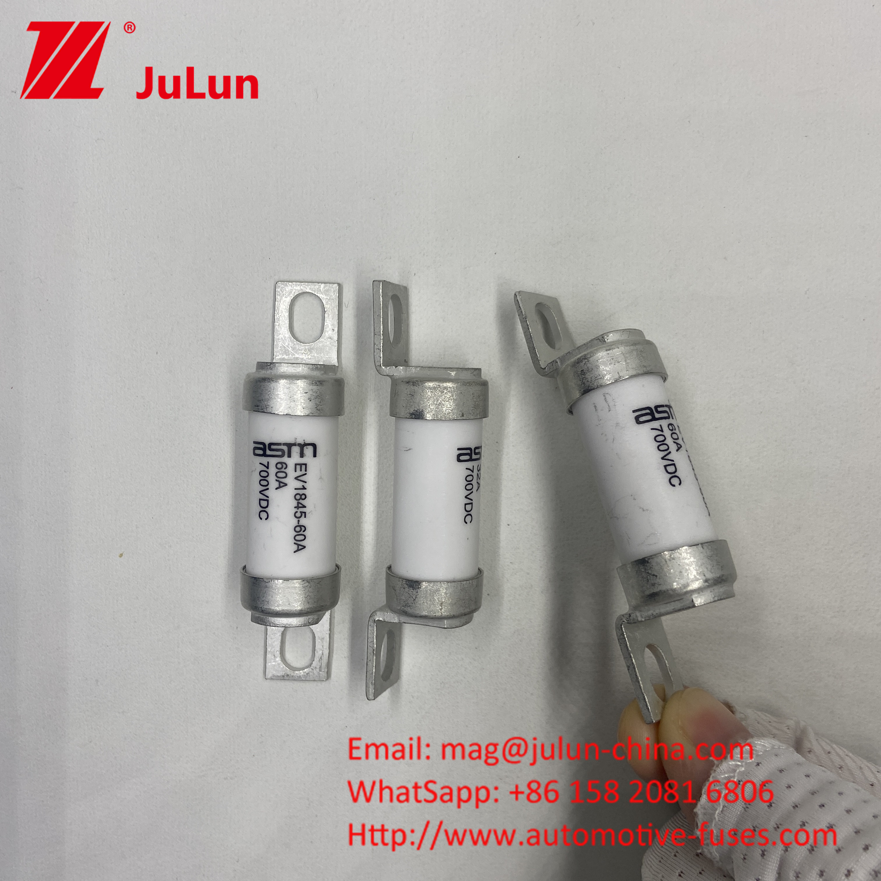 120A 700VDC EV EV1845 ASTM Temperature Control Electric Vehicle Bolt Fuse