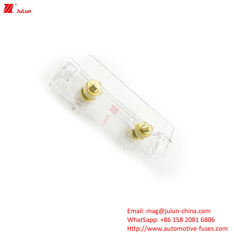 2 Pole Copper Contact 30A-500A Auto Fuse Holder