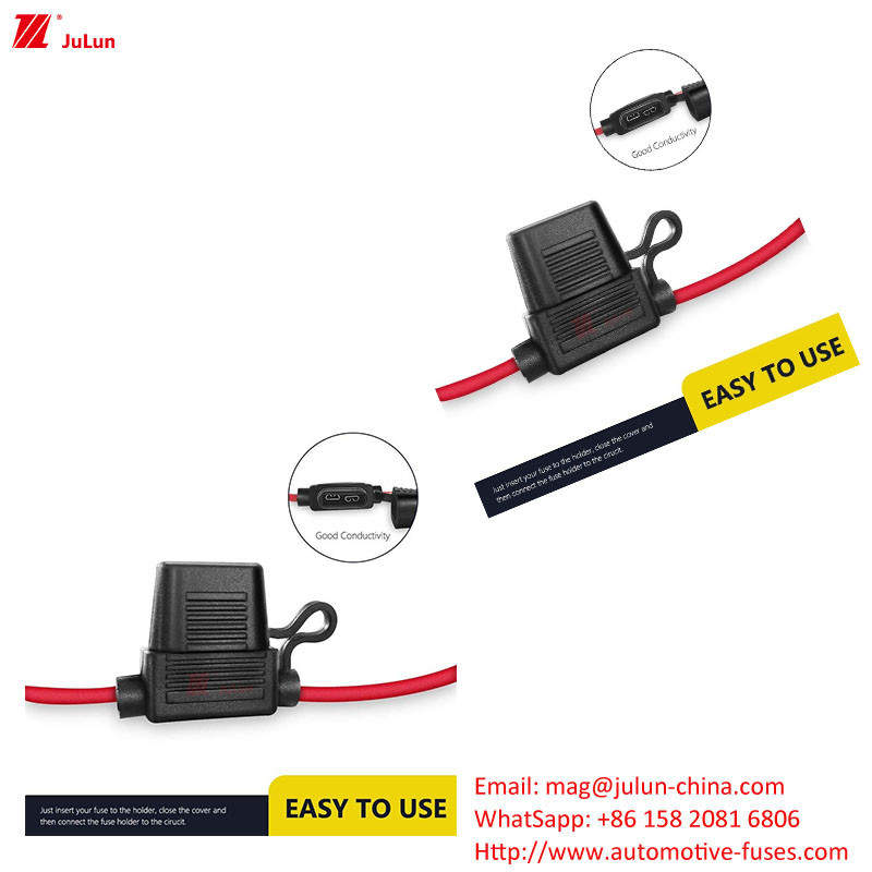 30A-500A Cars Buses Trucks Automotive Mini Fuse Holder