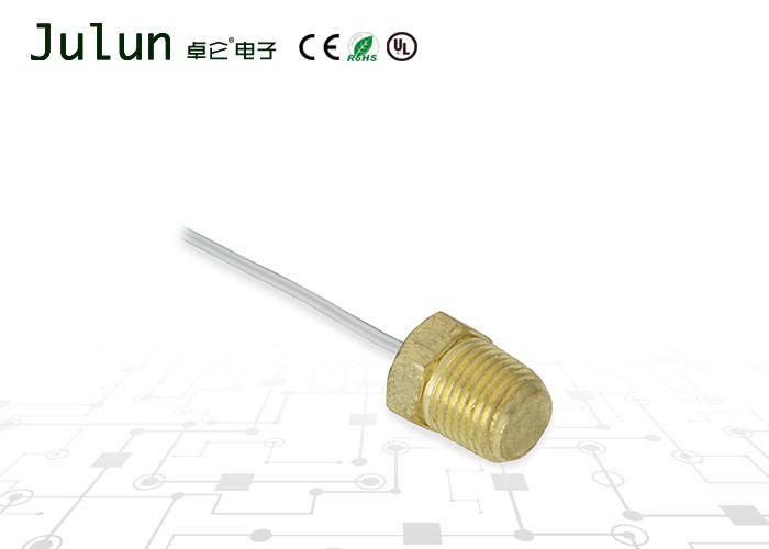 Brass Plug And NPT Threaded NTC Thermistor Probe Assembly USP10997 Series