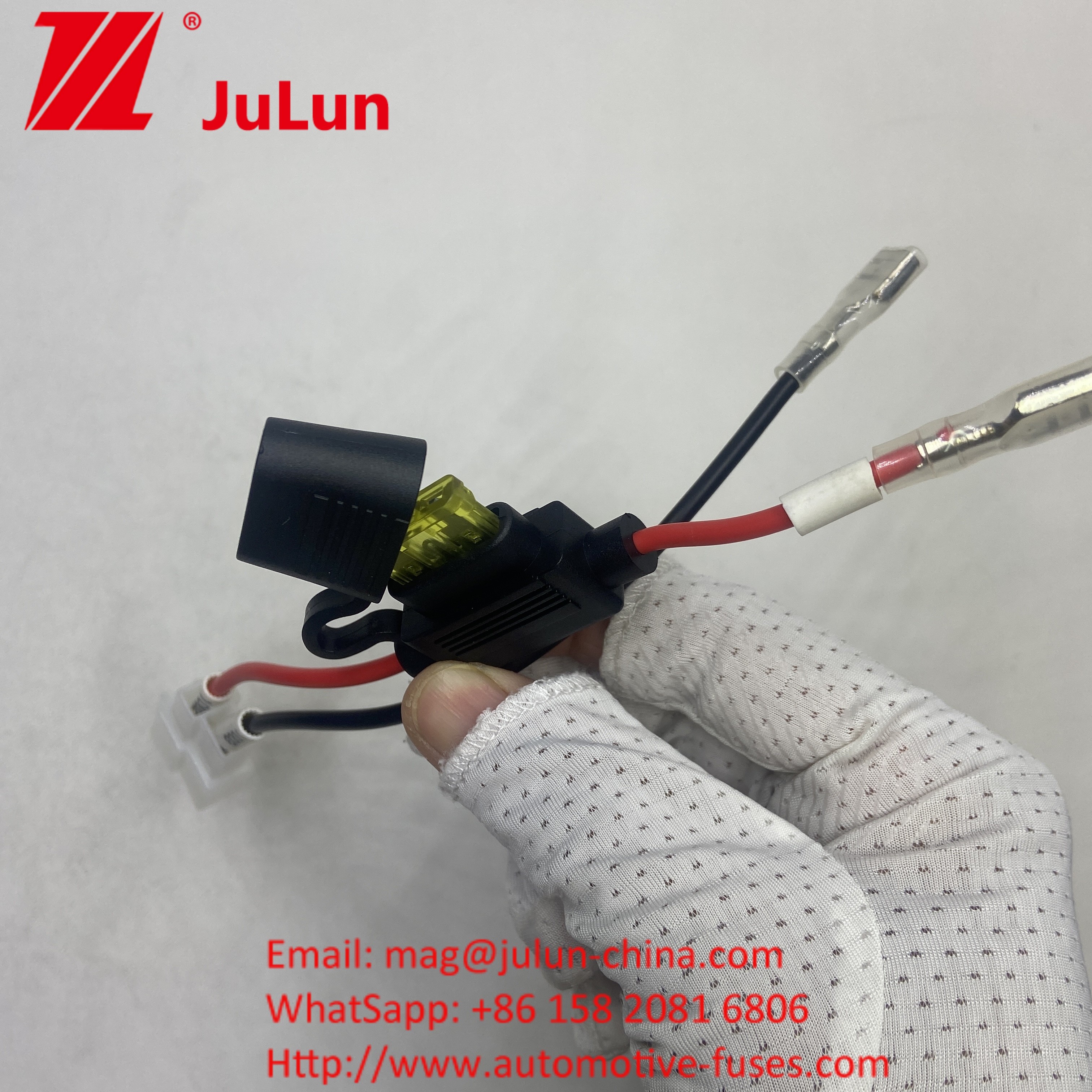 Fuse Battery Connector Extension Cable Wire Harness Connector Holder ...