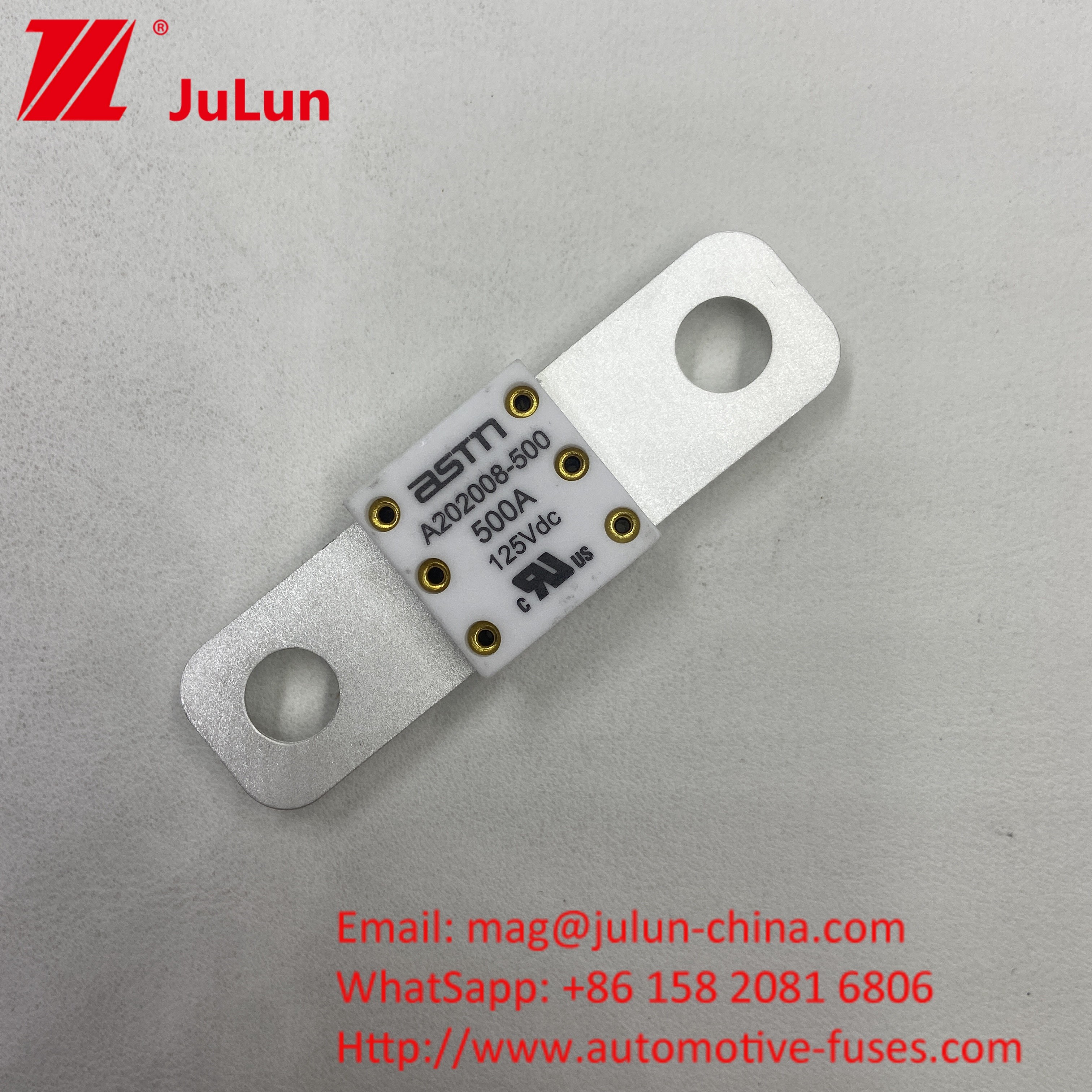 Automotive 150A 125VDC 20KA ASTM Fuse On Car Battery