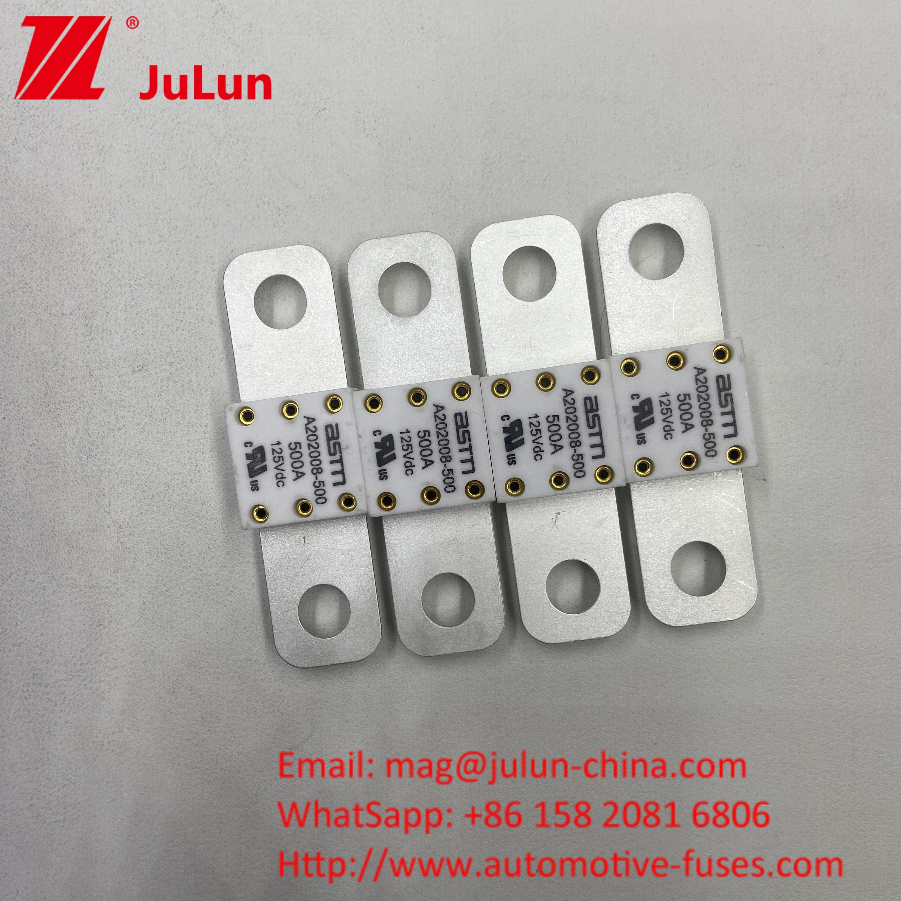 ASTM Bolt 400A 500A 125VDC Car Amp Battery Fuse