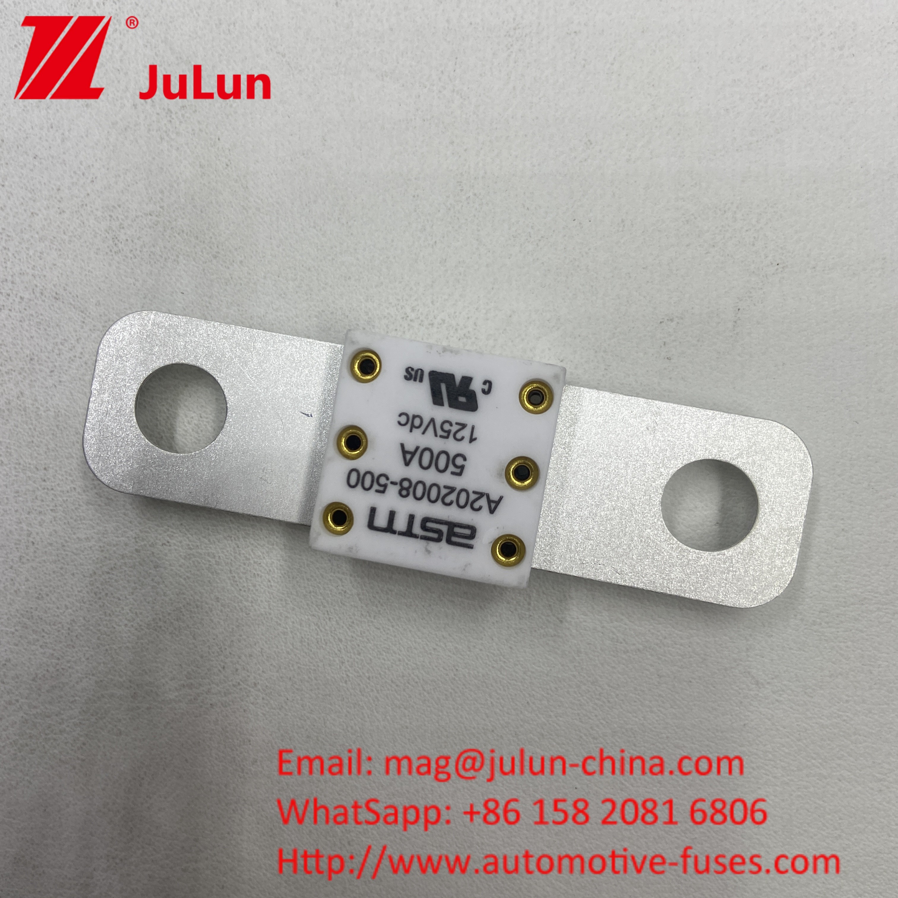 100 Amp Current Car Bolt Fuses With 125V Ratings