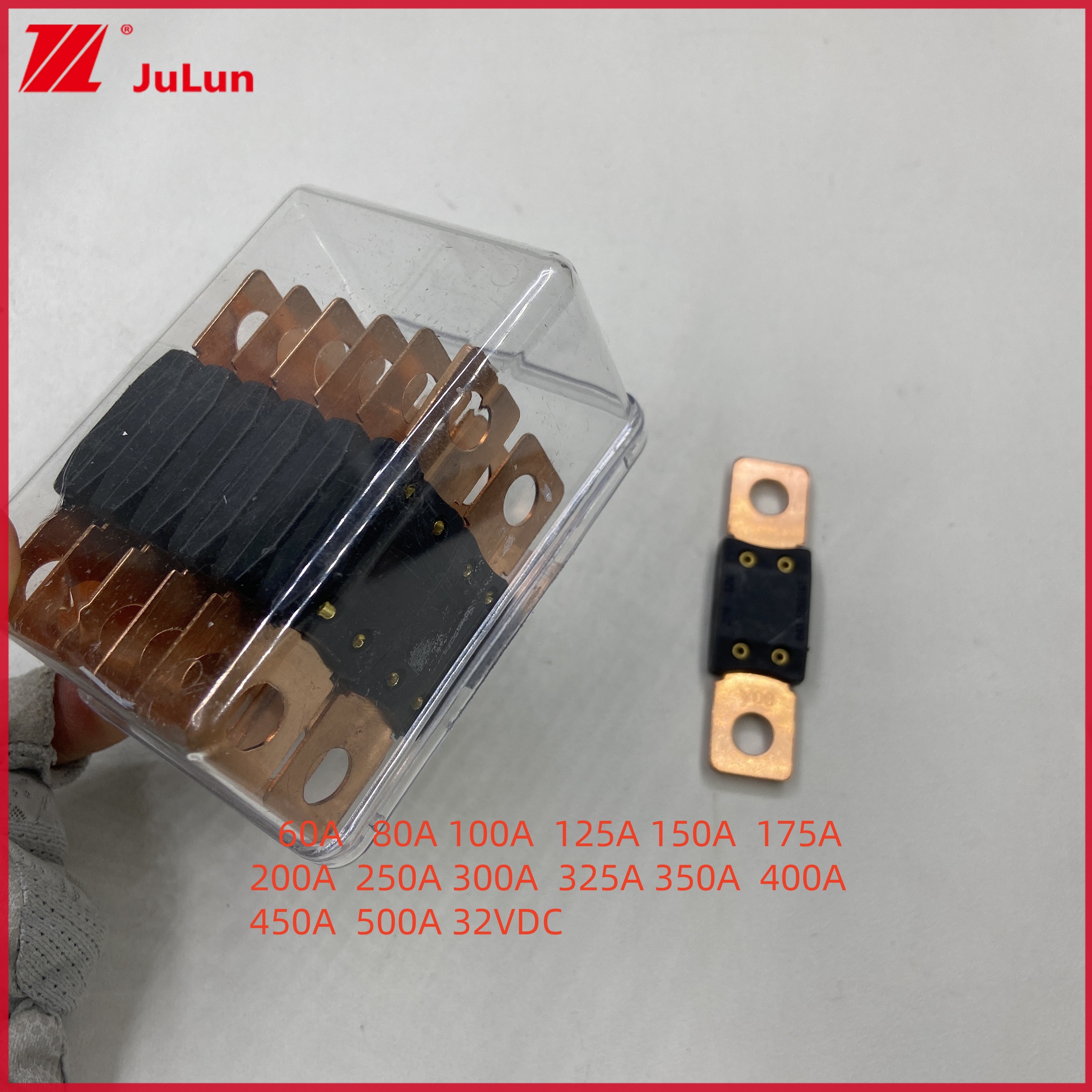 60A-500A Bolt On Car Fuse 32V Bolt Down Automotive Fuses Auto ANM / AMM