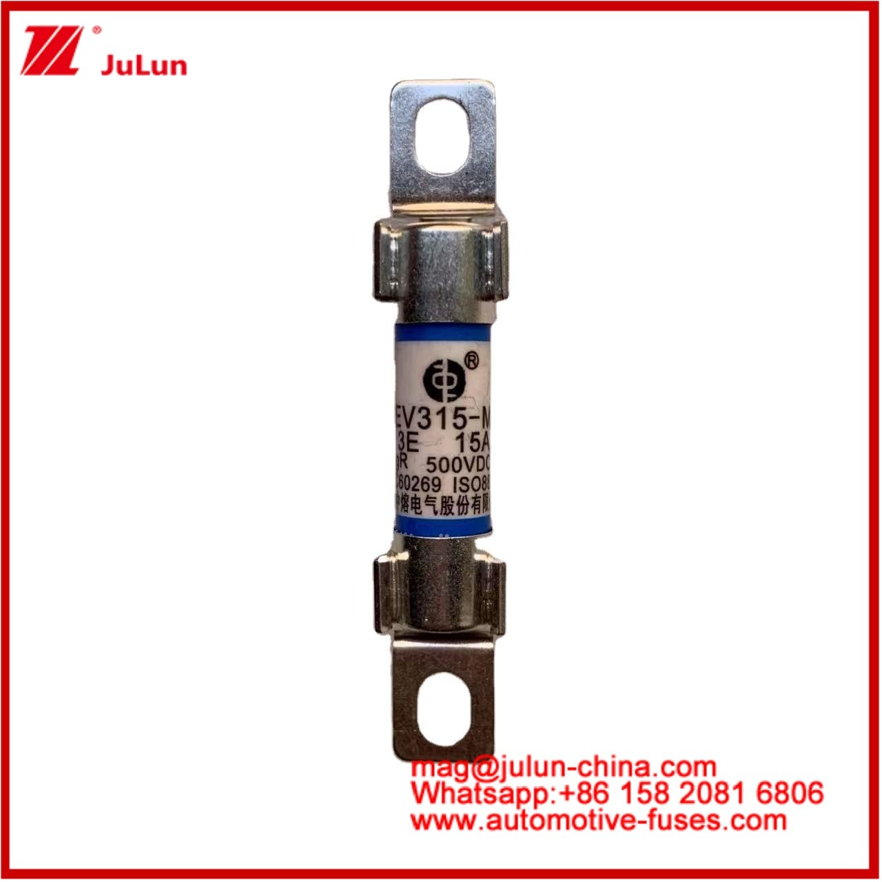 EV Energy 10*38mm Tubular Fuse EV315-M 3E 15A 500VDC For Electric ...