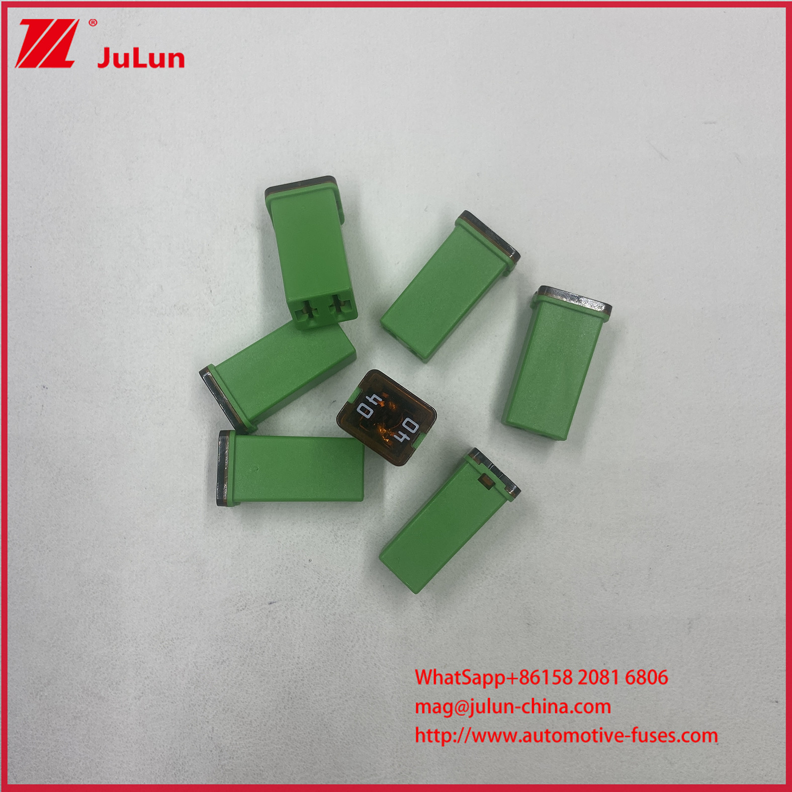 40A Green JCASE 0495040 Automotive Car Marine RV Blade Fuses PEC Rated ...