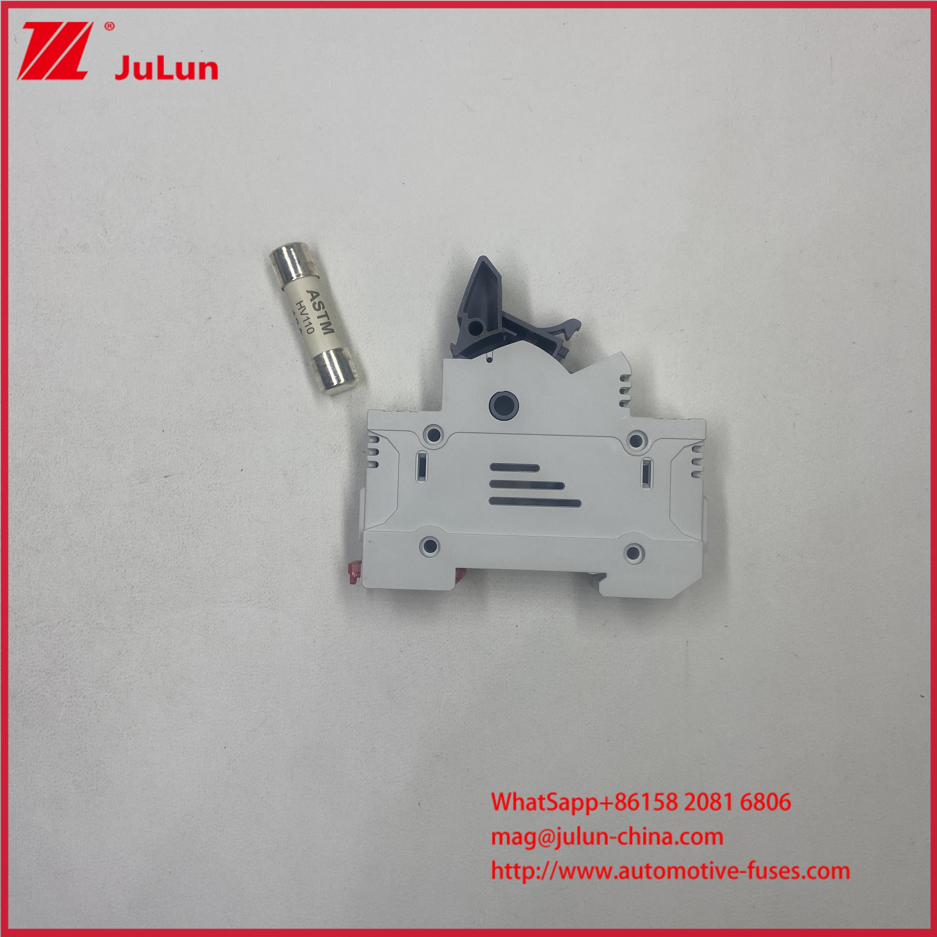 32A 1000VDC Solar Panel Thermal Fuse 10*38mm DIN Rail