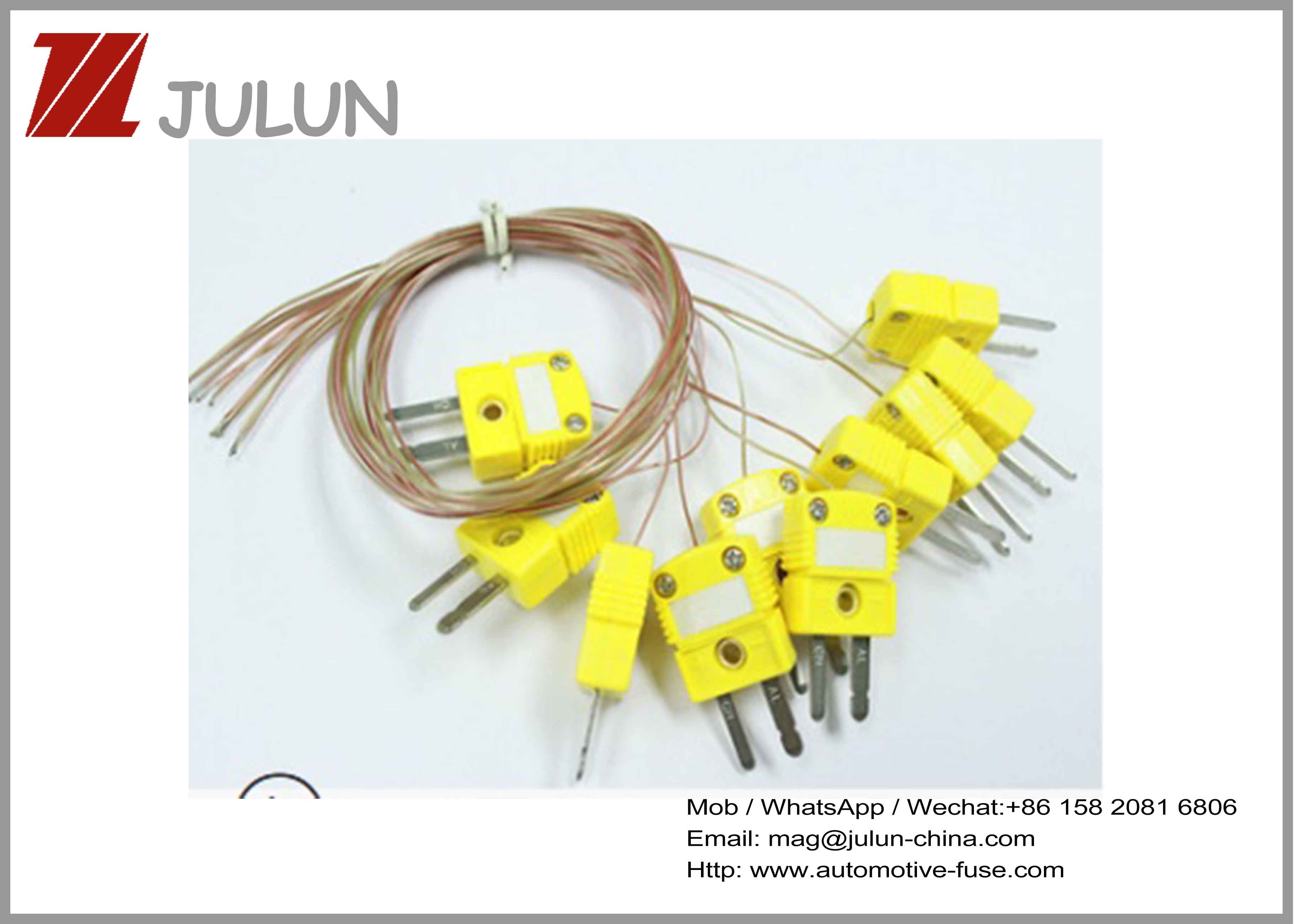 OMEGA Yellow Thermocouple Connector K Type Temperature Measuring Wire ...